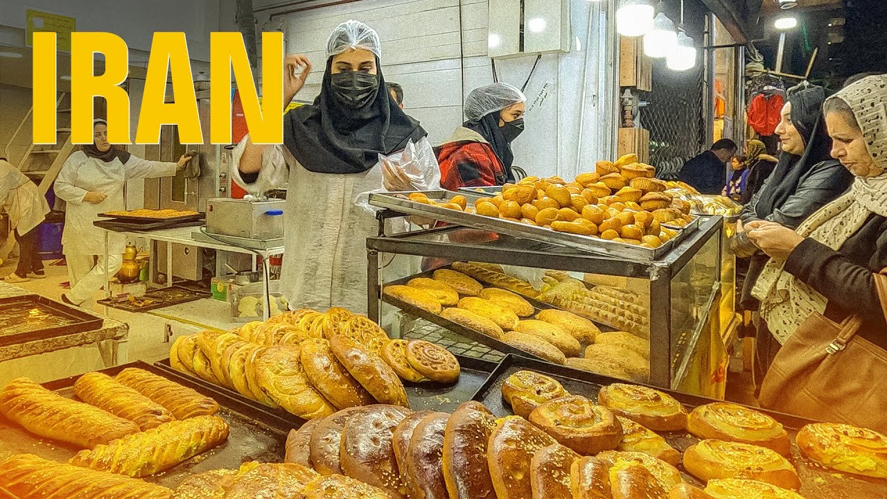 IRAN! The Most Popular Tourist Place In Rasht | Walking Tour & Largest ...