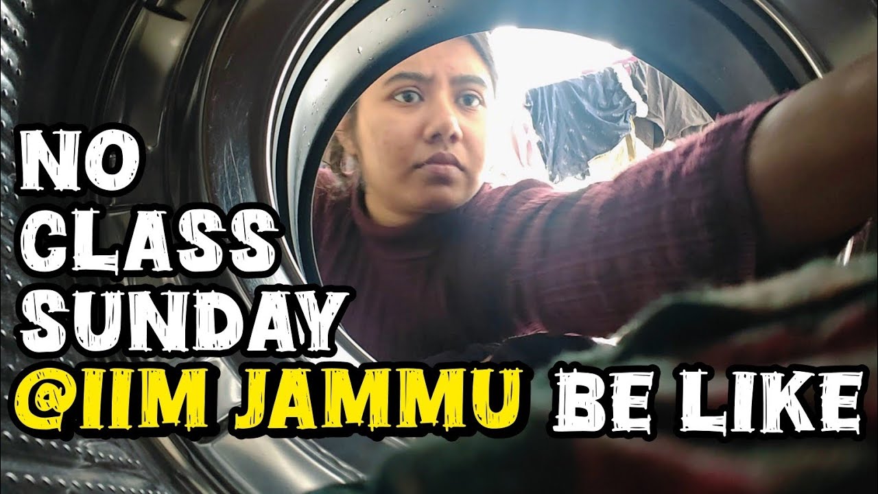 No Class Sunday @ IIM Jammu - YouTube