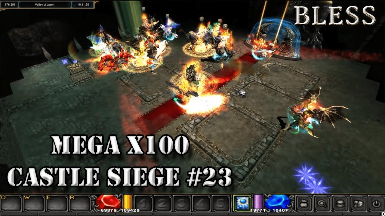 Двадцать третья осада на Mega x100 │ Осада на Deus x1000 │ Раздача ...
