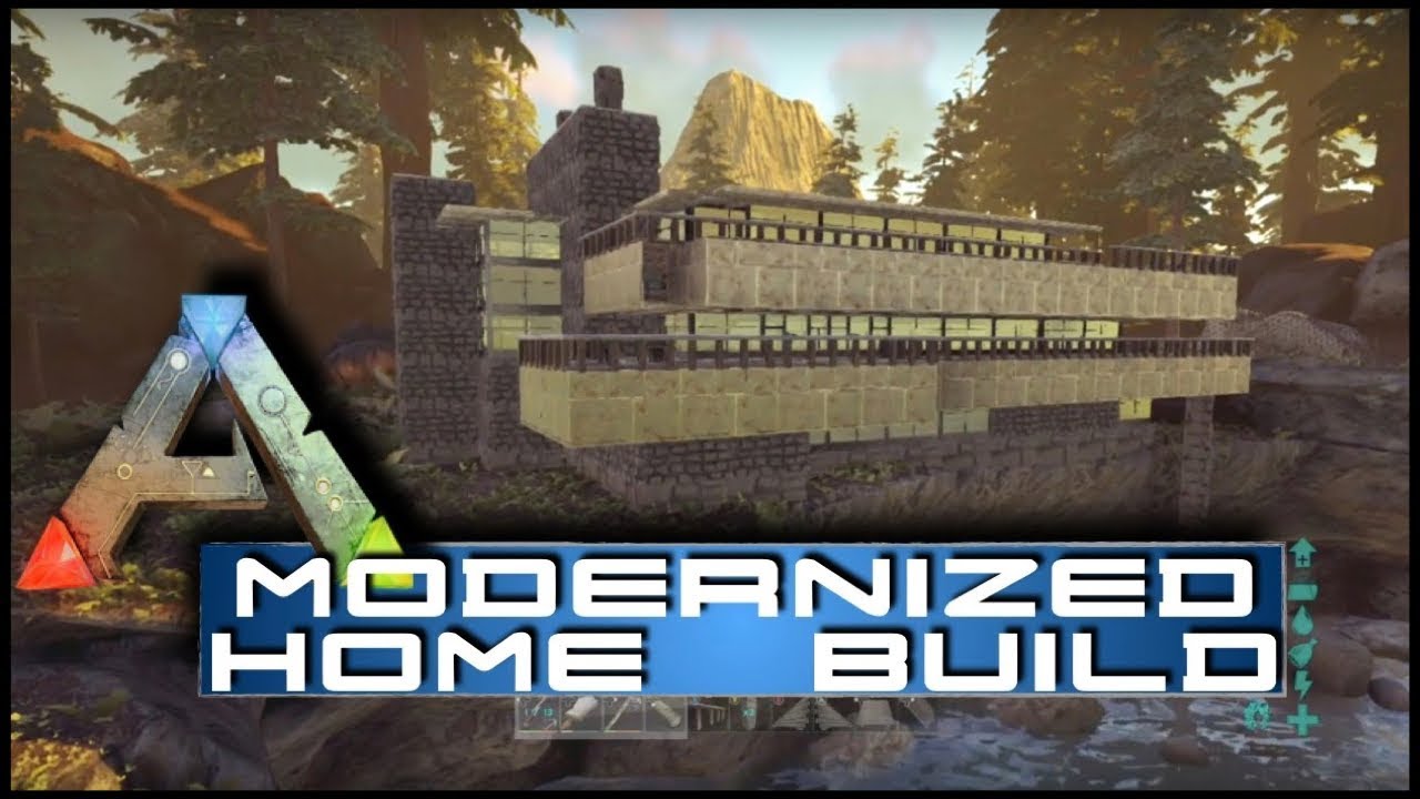 Ark: SE - Contemporary Modern Home | Exotic PVE Building! - YouTube