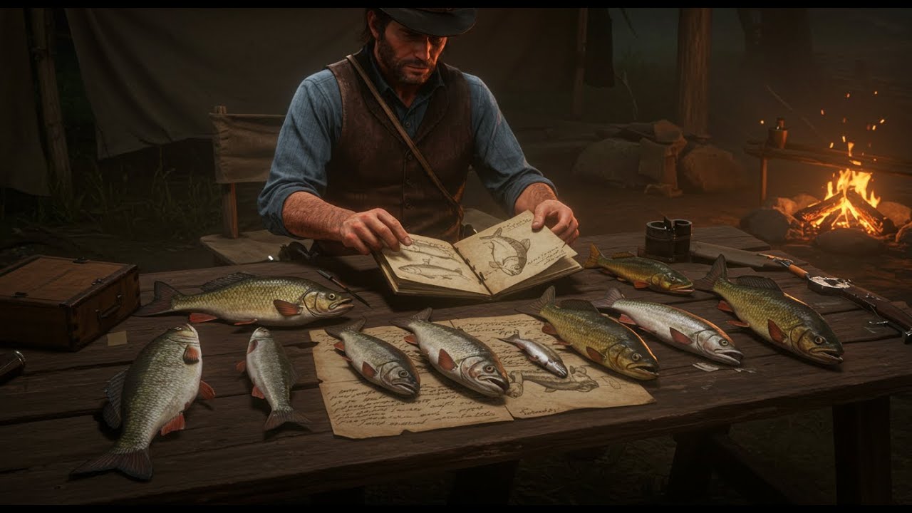 ALL LEGENDARY FISH COLLECTED - Red Dead Redemption 2 Ep. 63 - YouTube
