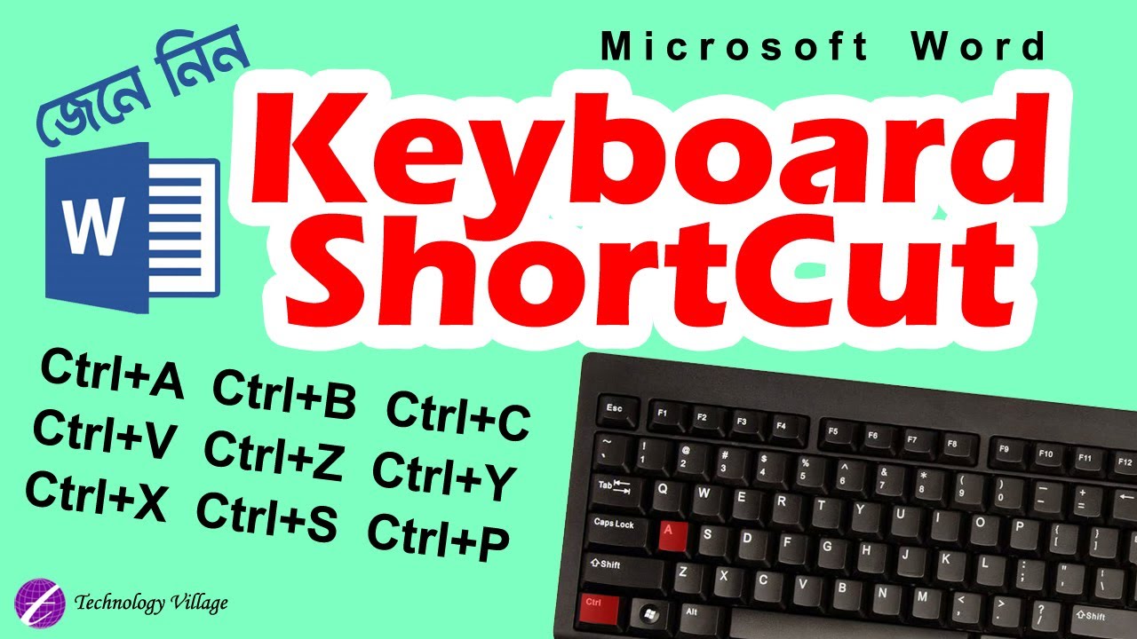All keyboard shortcut in ms word | Microsoft Word Tutorial Bangla ...