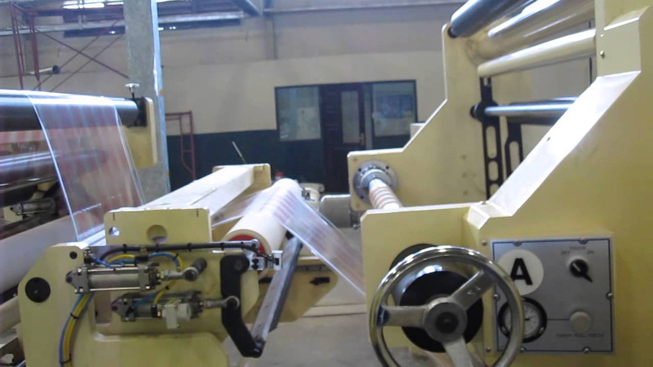 Osgmc Extrusion Laminating Machine Cutting Video2 오성기계 Youtube
