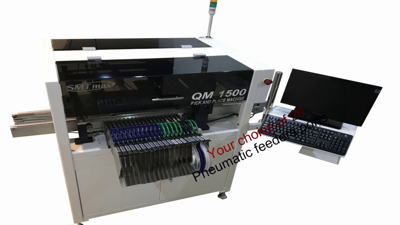 QM1500 Pick and Place Machine - YouTube
