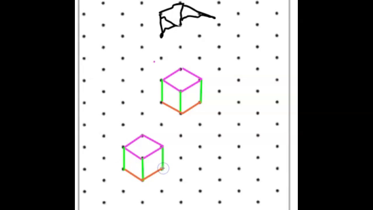 Using Isometric Dot Paper To Draw A Cube YouTube using-isometric-dot-paper-to-draw-a-cube-youtube