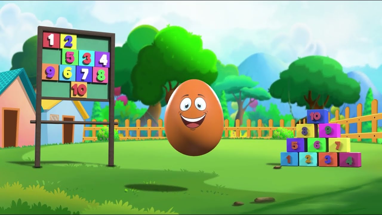 Surprise Eggs Numbers Song 1-10 Nursery Rhyme for Kids | Boo Boo Kids ...