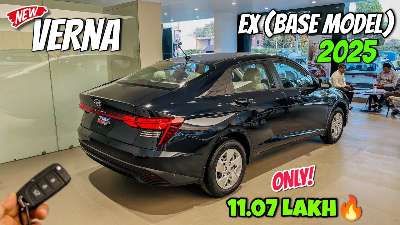 Hyundai Verna Ex 2025 ️ | Hyundai Verna Base Model | Hyundai Verna 2025 ...