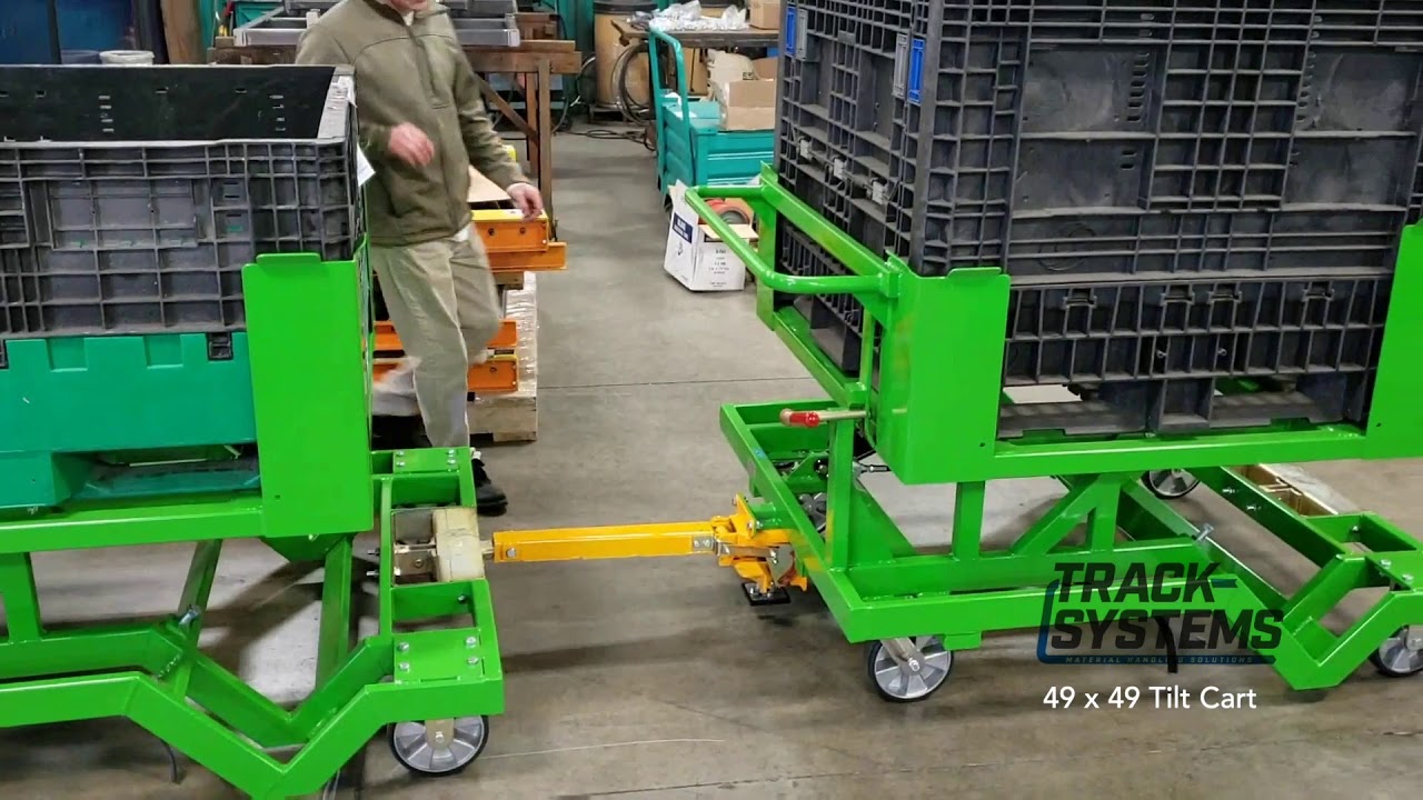 49x49 tilt cart - YouTube