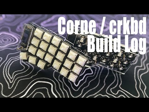 Corne (crkbd) Build Log - YouTube