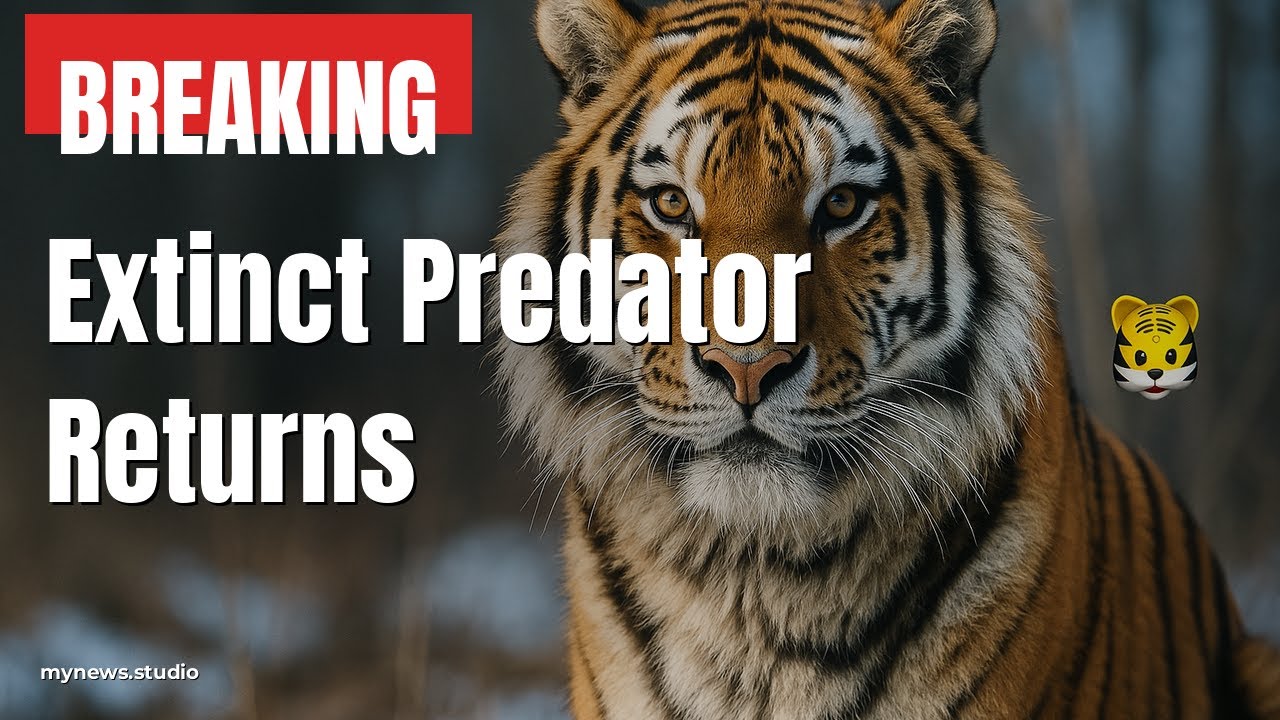 Kazakhstan Receives Amur Tigers: Extinct Species Returns - YouTube