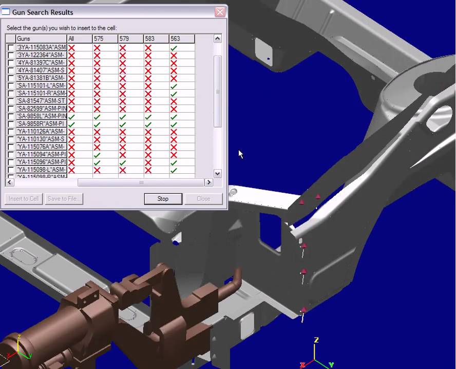 Siemens PLM - Digital Factory - virtual factory welding gun search.avi ...