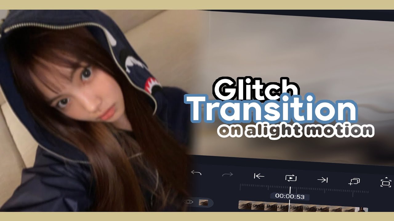 glitch transition tutorial | alight motion #3 - YouTube