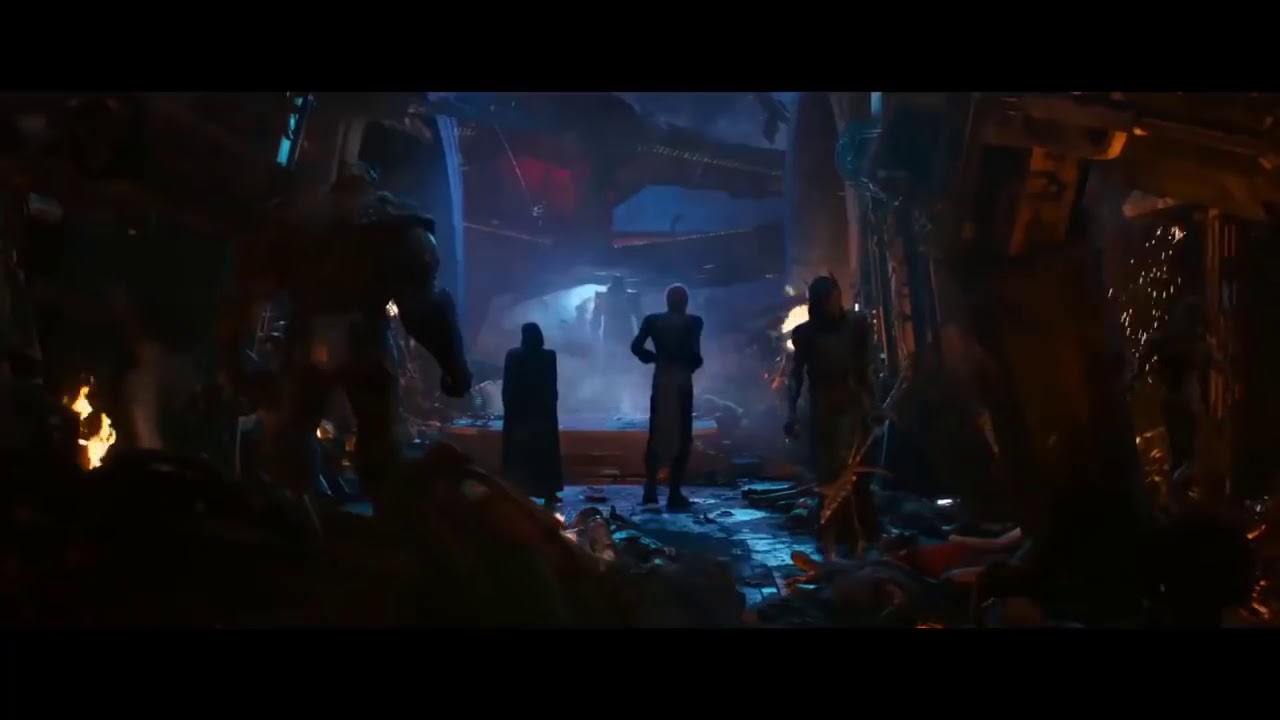 Avengers Infinity War (2018) - Thor, Loki And Hulk Vs Thanos Fight ...