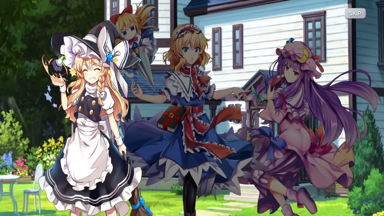 The First Touhou LostWord Cutscene But With Voice Acting - YouTube