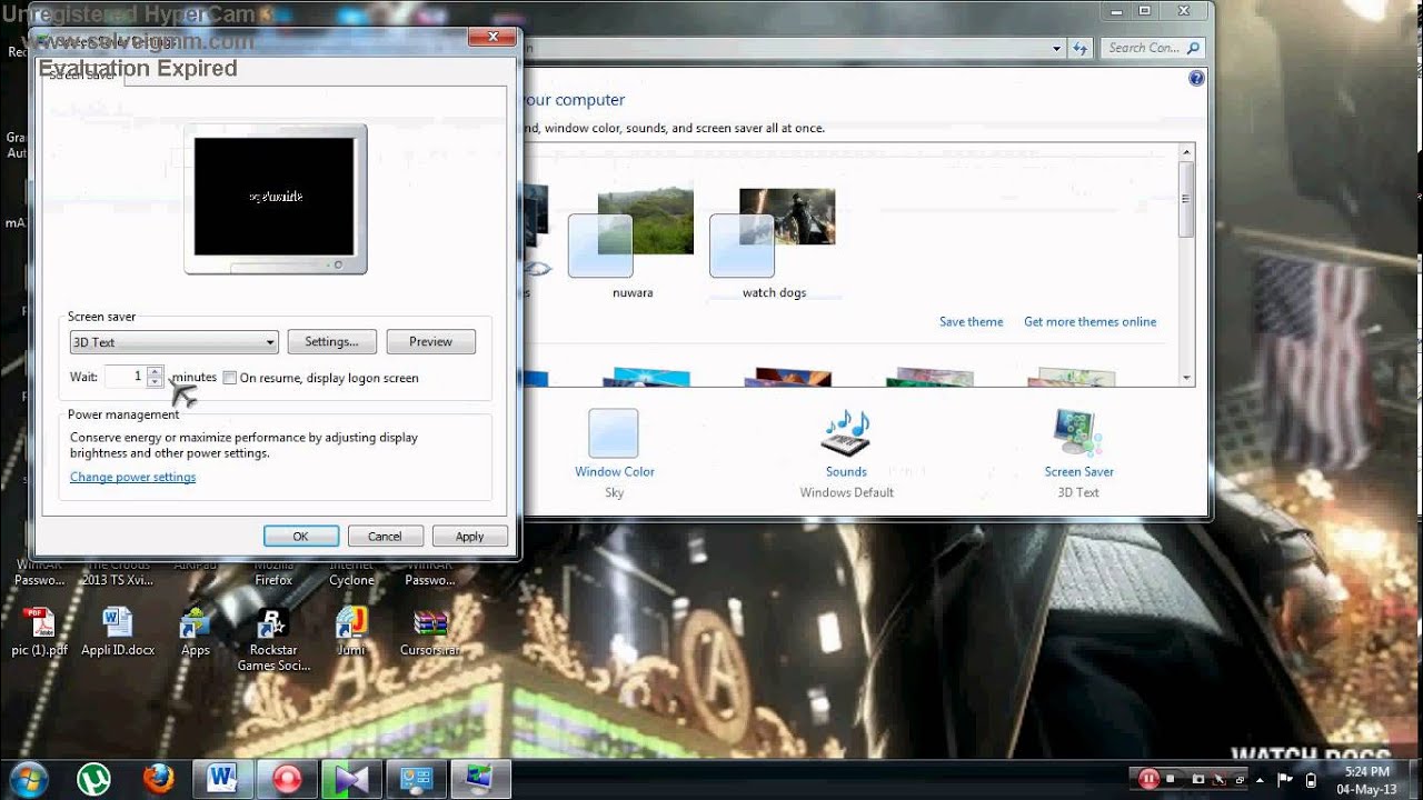 how to put 3D after dim display on windows 7 - YouTube