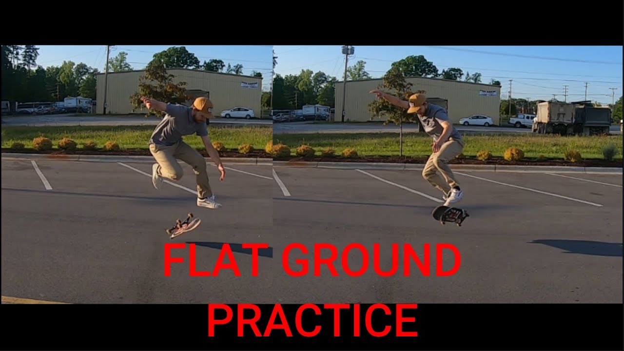 how many flat ground tricks can i do? - YouTube