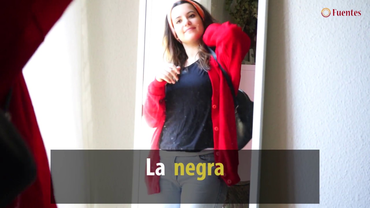 Spaans leren A1.1 - Cap3 ¿qué me pongo? CS - YouTube