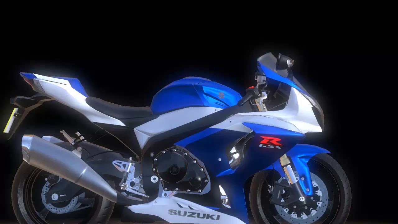 Suzuki GSX R1000 3D Model - YouTube