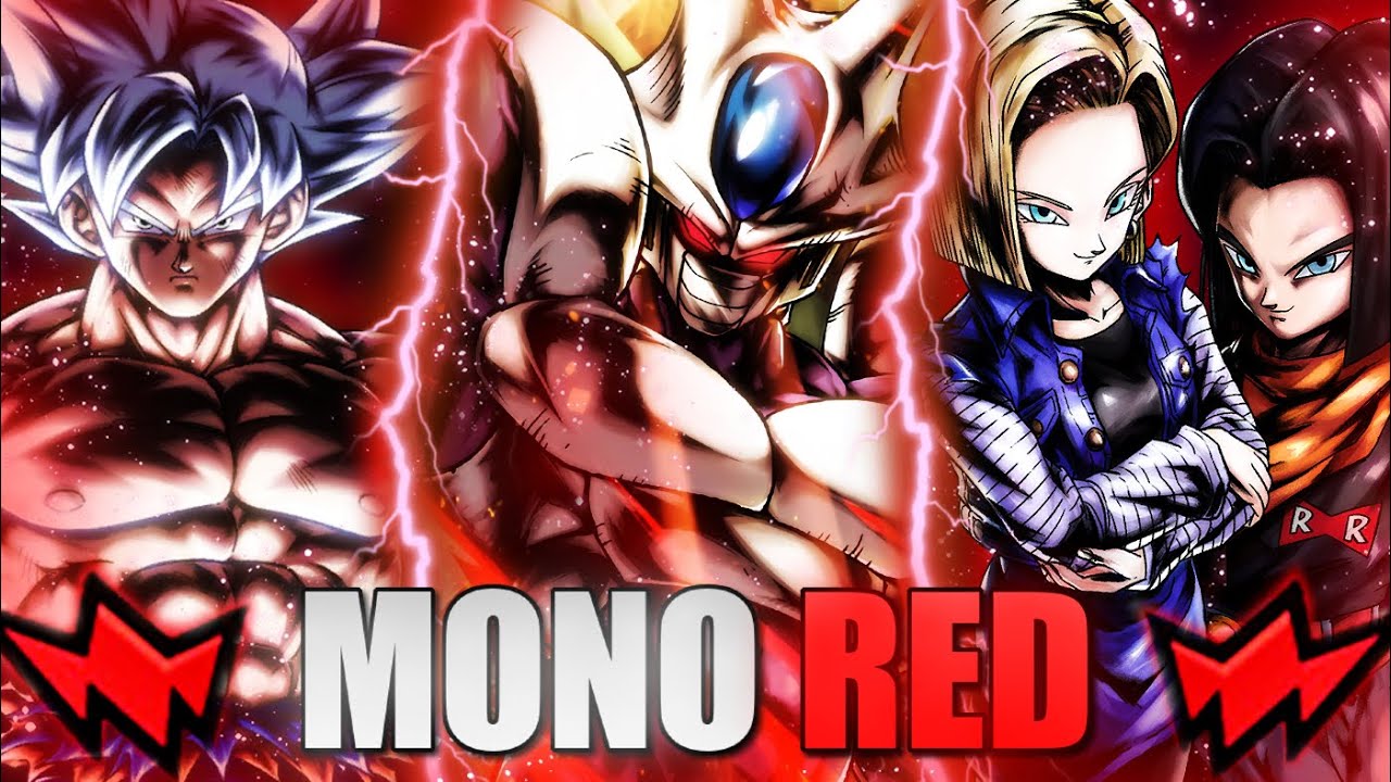 EXTREMELY OFFENSIVE TEAM! MONO RED IS VIABLE! (Dragon Ball LEGENDS ...