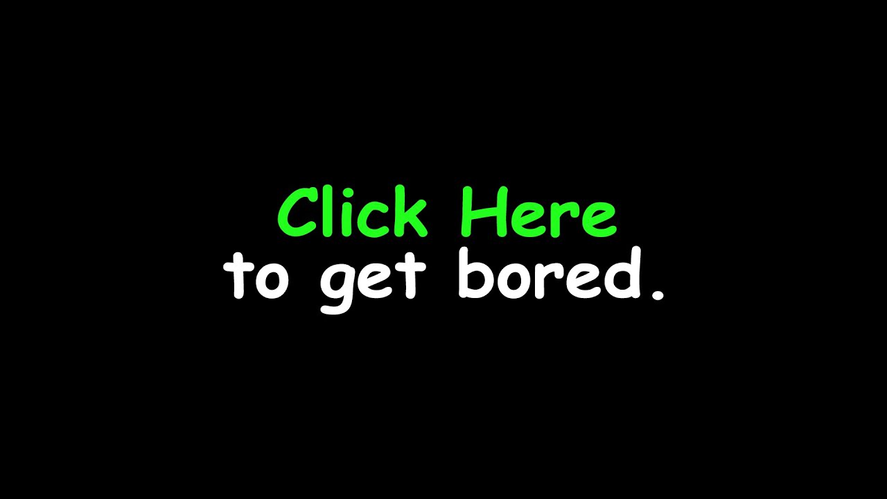 I Make Boring Videos - YouTube