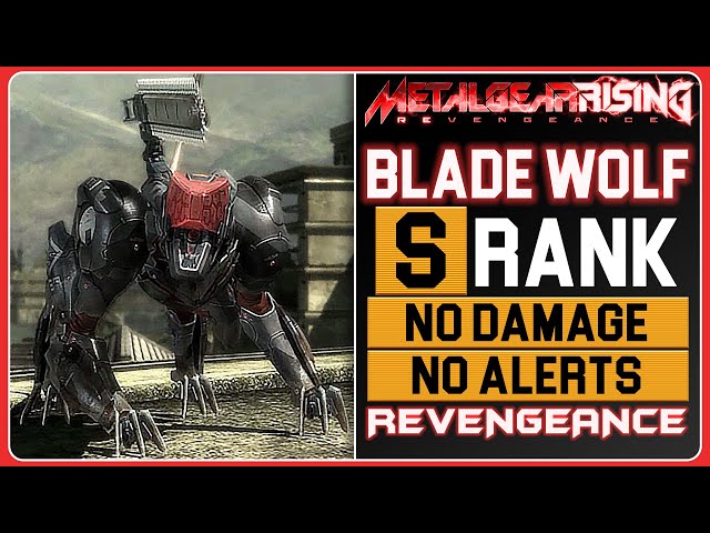 Metal Gear Rising Revengeance Blade Wolf