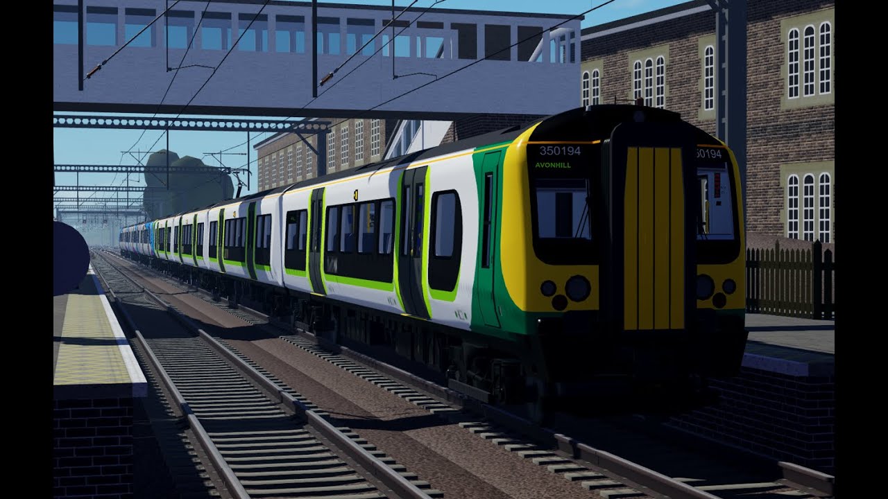 Class 350 leaving Belmond Green! - YouTube
