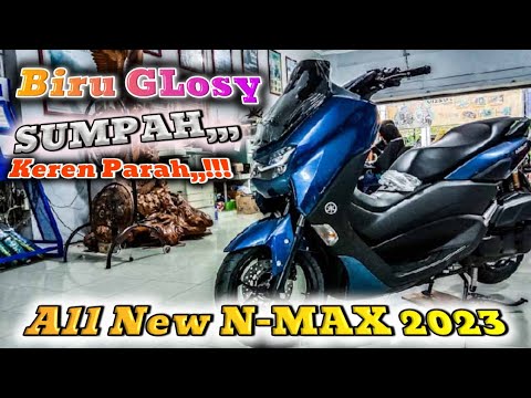 KEREN POLLL!, Yamaha all new N-MAX 2023 warna METALLIC BLUE/BIRU GLOSI ...