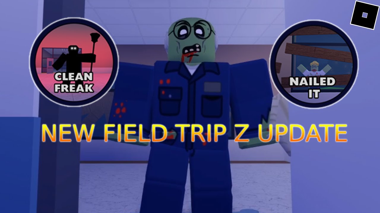 How to get CLEAN FREAK BOSS QUEST and NAILED IT BADGE in FIELD TRIP Z ...