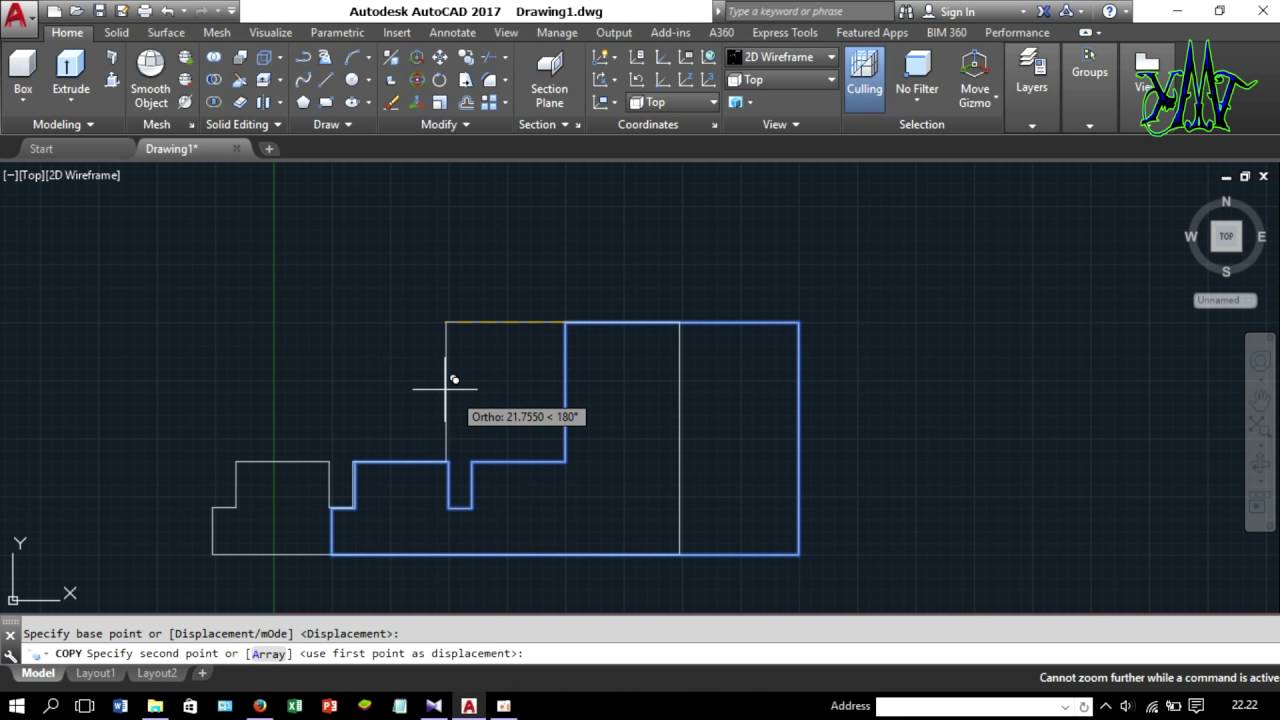 Function Revolve Autocad 2017 - YouTube