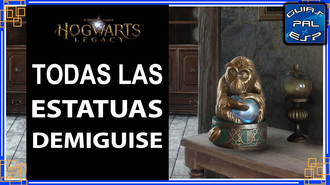 Todas las Estatuas de Demiguise - Hogwarts Legacy - YouTube
