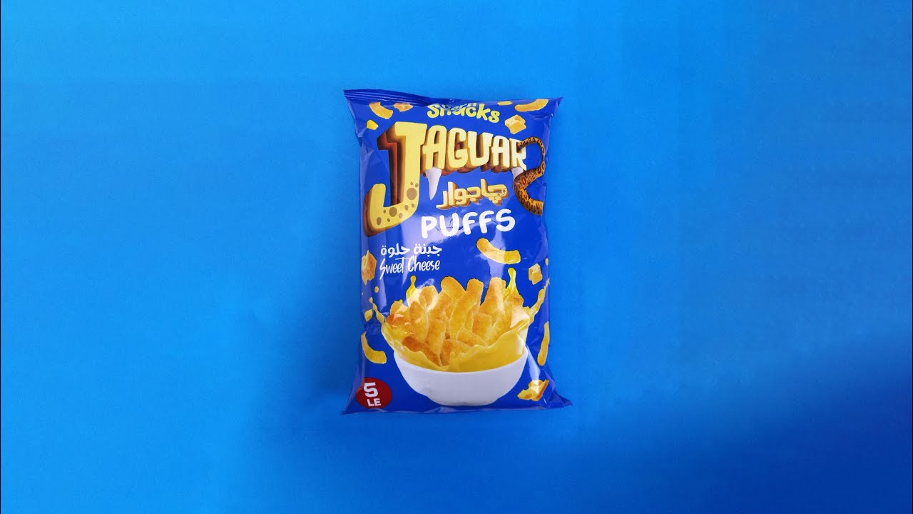 JAGUAR PUFFS Sweet Cheese - YouTube