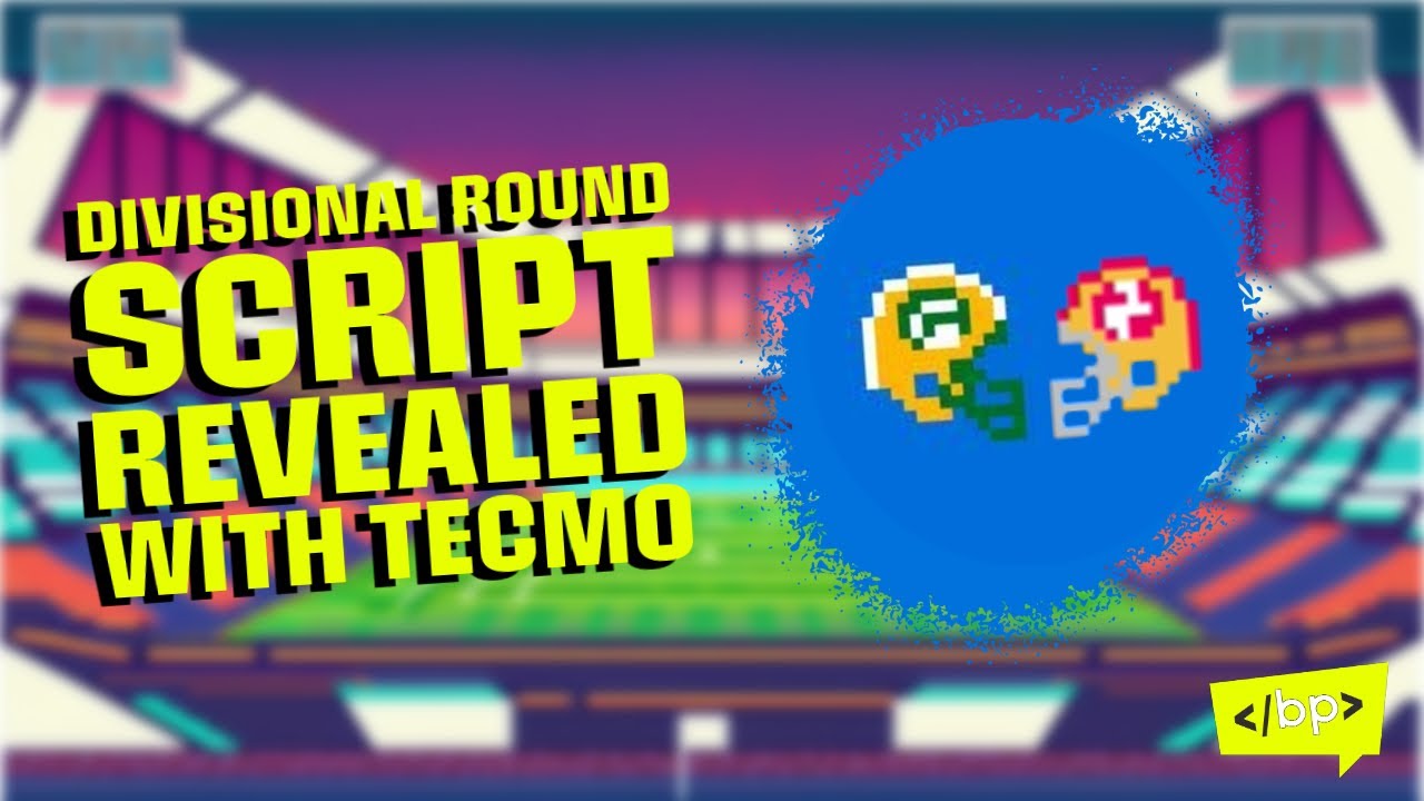2024 NFL Divisional Round Script Revealed with Tecmo! (49ers vs Packers ...