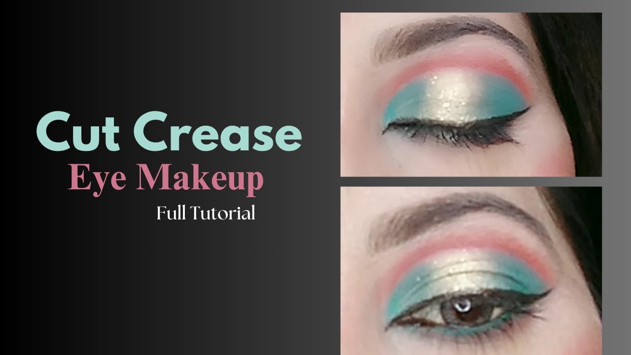 "Stunning Cut Crease Eye Makeup Tutorial | Sharp & Glamorous Look ...