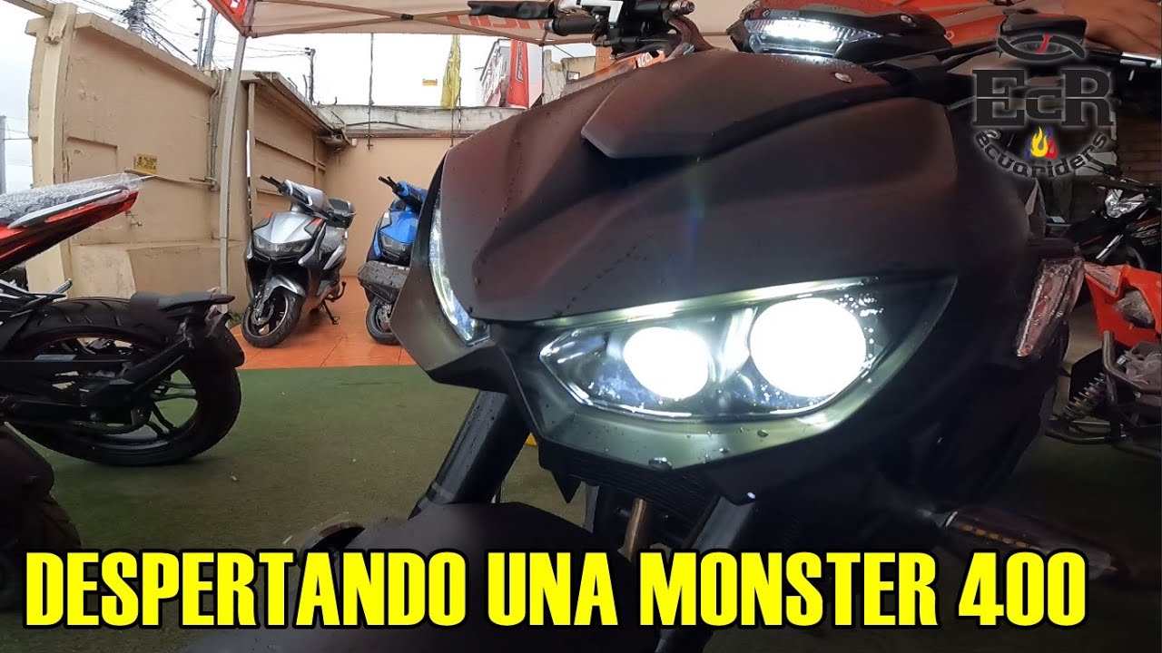 DESPERTANDO UNA FACTORY MONSTER 400 || PRIMER ENCENDIDO FACTORY MONSTER ...