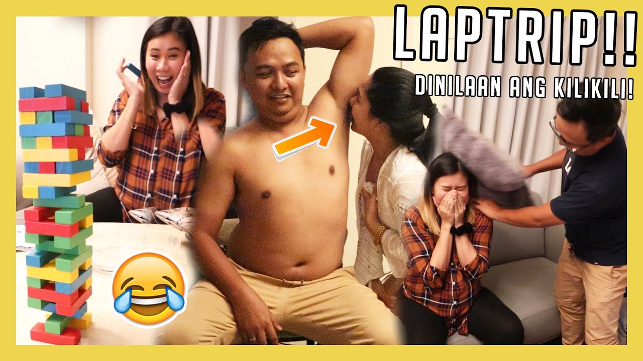 SUPER LAPTRIP NA JENGA GAME WITH A TWIST! MAY DILAANG NAGANAP! RATED ...