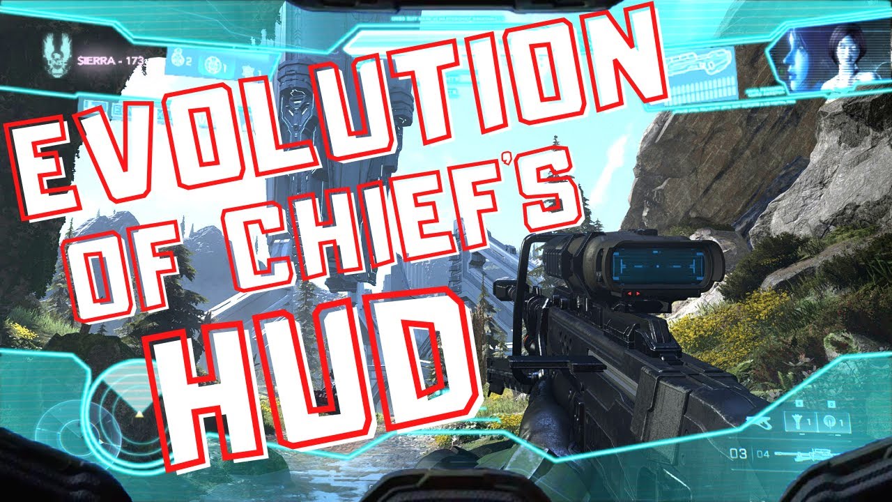 The Evolution of Master Chief's HUD - YouTube