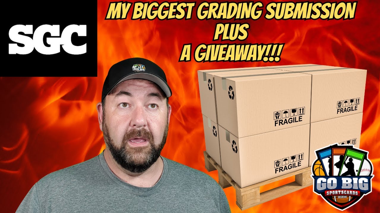 MY BIGGEST SGC GRADING REVEAL EVER! 100+ Slabs & 5 GIVEAWAYS 🏀⚾🏈⛳ - YouTube