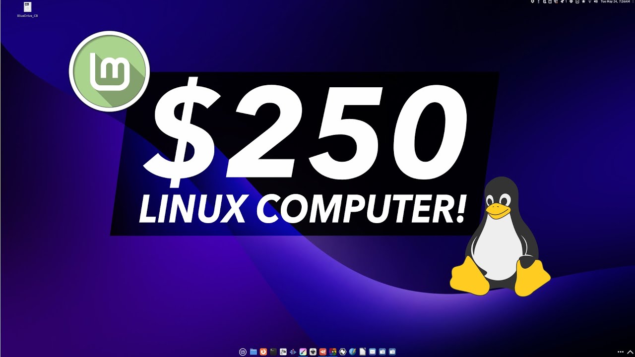$250 LINUX PC!? - my cheap mini PC I'm starting this channel with ...