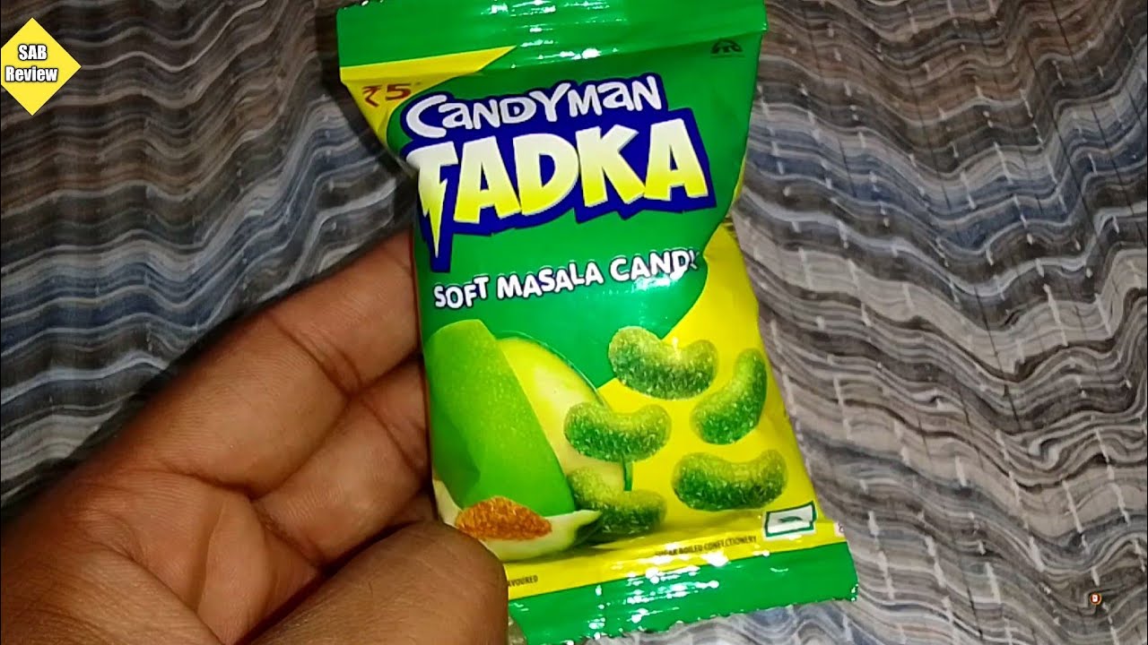 Candyman Tadka Soft Masala Candy unboxing & Review || Candyman Tadka ...