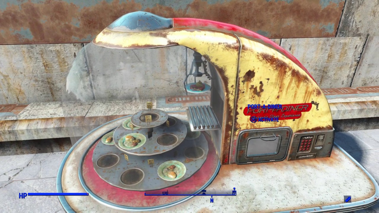 Fallout 4: PORT-A-DINER - YouTube