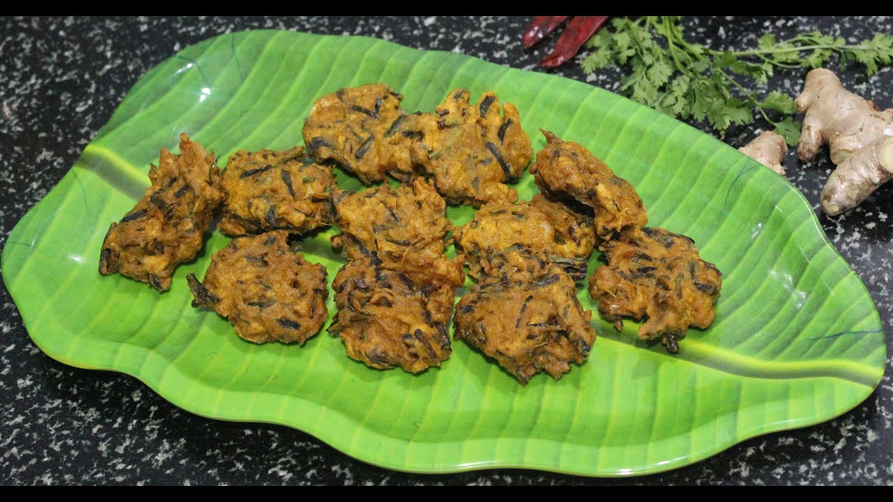 Prawn Pakora (Shrimps Fritters)- Easy & Quick recipe - Khajing Bora # ...