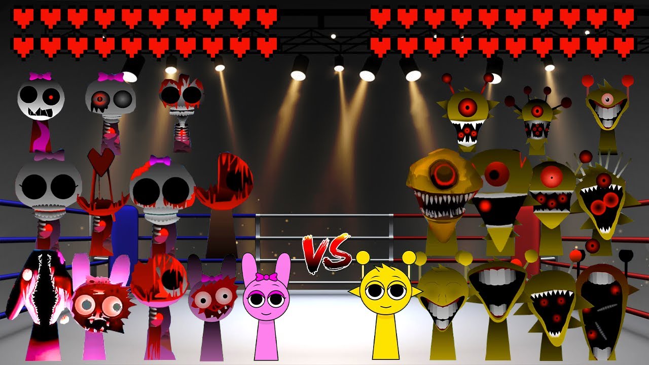 Pinki Sprunki Monster Evolution vs Simon Sprunki Monster Evolution ...