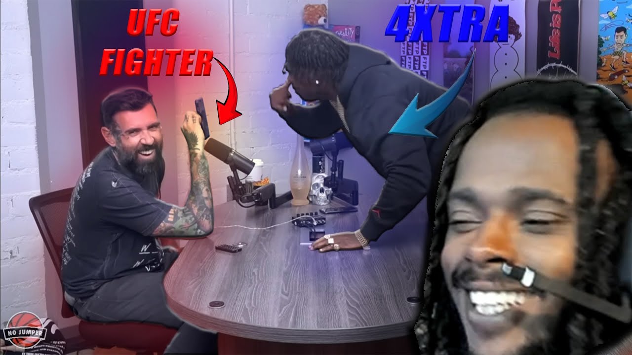 4Xtra go at it with UFC Fighter.. - YouTube