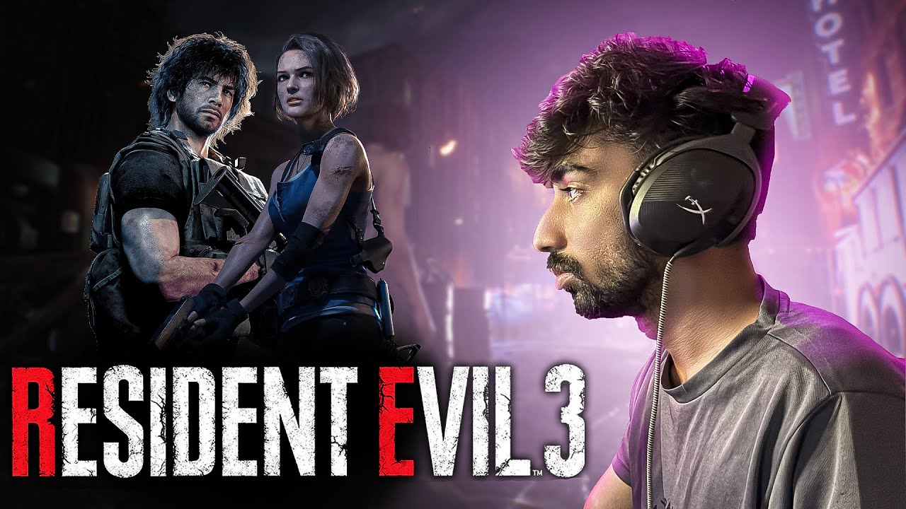 🔴LIVE: resident evil 3 | THE ZOMBIES CITY | DAY 1 #hindi #GOD_I - YouTube