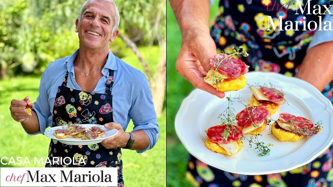 FRITTELLE di PATATE Veloci! [APERITIVO SFIZIOSO] Ricetta di Chef Max ...