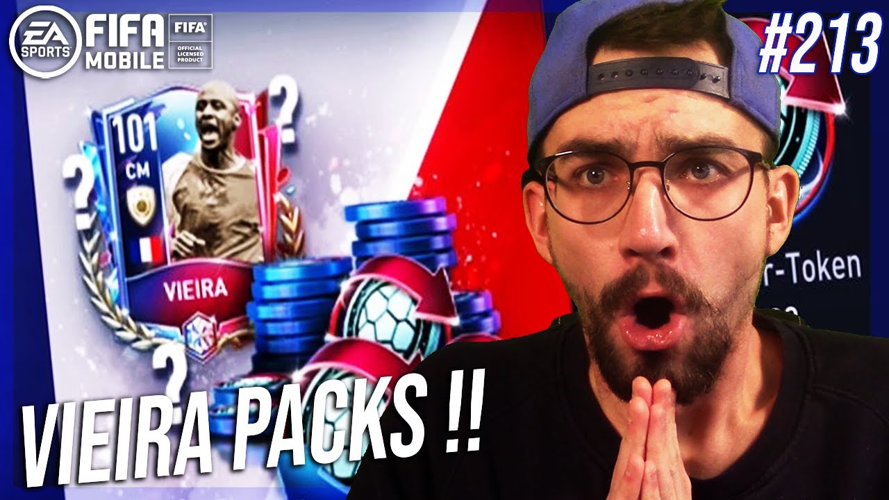 VIEIRA ICON PACK OPENING !! 😱🔥 FIFA MOBILE 22 #213 - YouTube