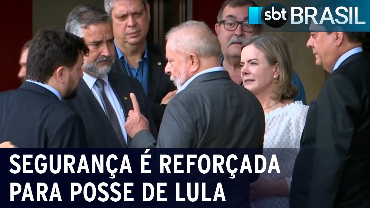 Segurança é reforçada para posse de Lula | SBT Brasil (02/12/22) - YouTube