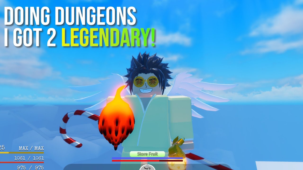 [GPO] - What I Got From 5 Dungeons In Grand Piece Online (2 legendary ...