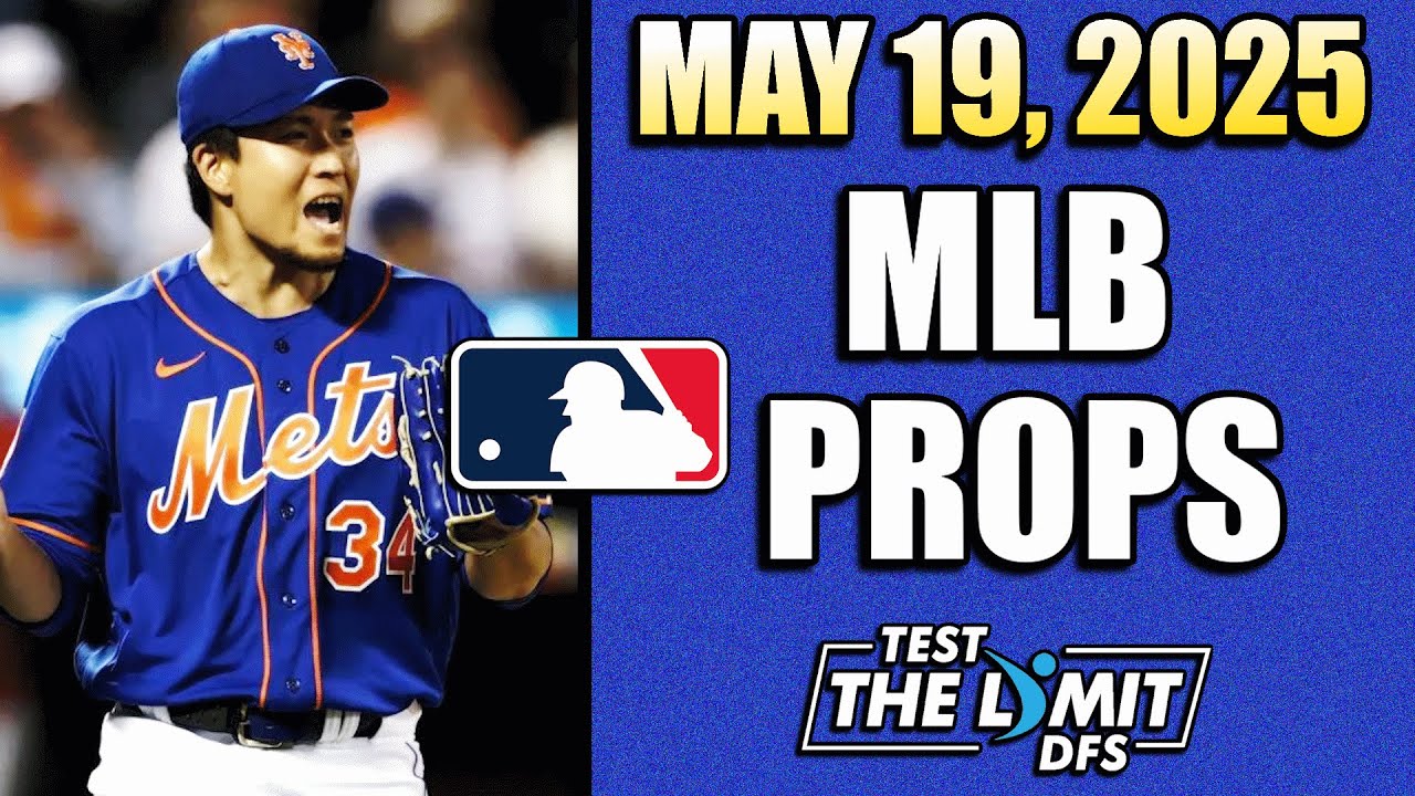 (HEATER!) My Top 6 BEST MLB Player Props + Predictions | Monday 5/19 ...