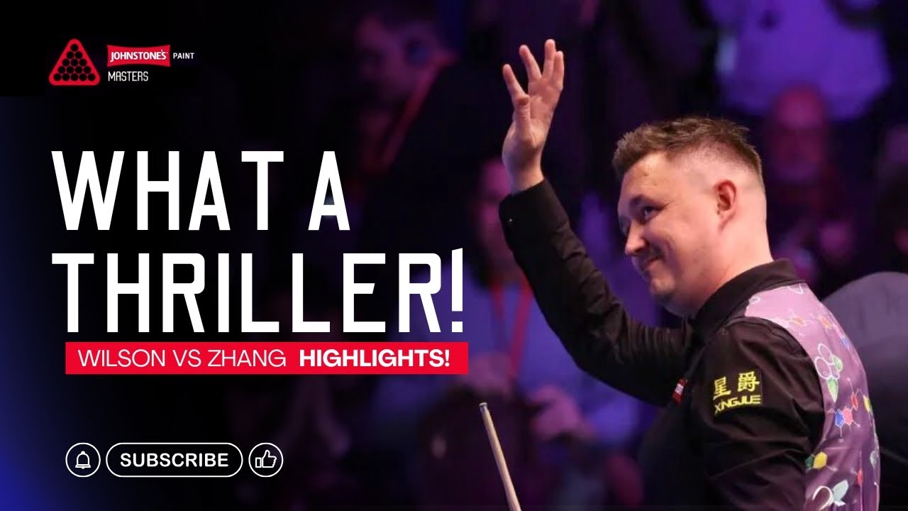 Wilson vs Zhang: A Match Packed with Surprises! 🎱🔥 - YouTube